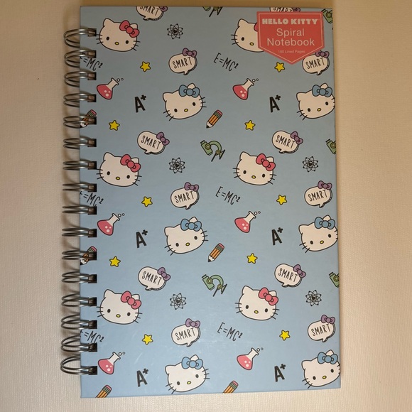 Hello Kitty | Office | Hello Kitty Spiral Notebook Light Blue | Poshmark